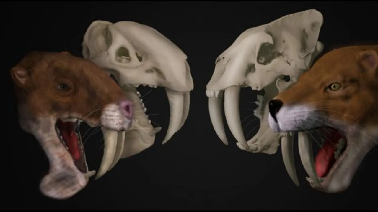 Smilodon Vs Saber Tooth Tiger