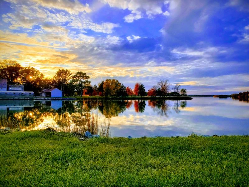 sunset on the creek | Smithsonian Photo Contest | Smithsonian Magazine