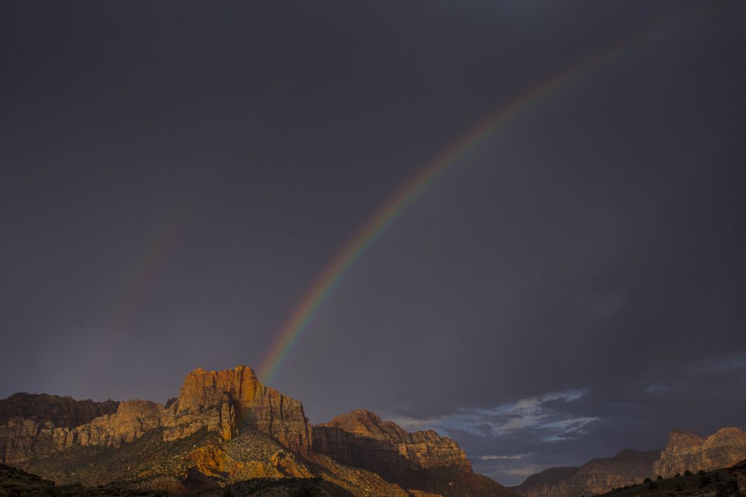 Double Rainbow over Zion | Smithsonian Photo Contest | Smithsonian Magazine