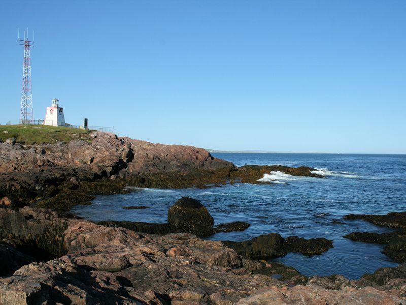 Light House on Allen's Island, Newfoundland, Canada | Smithsonian Photo ...