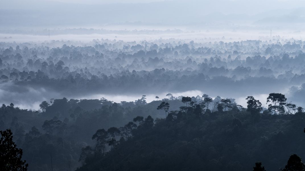 Two human-made towers between natural towers | Smithsonian Photo ...