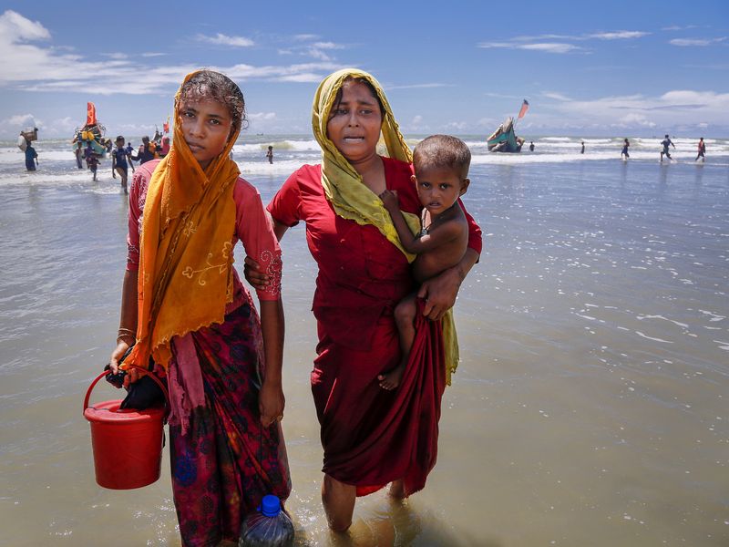 Rohingya peoples entering in Bangladesh | Smithsonian Photo Contest ...