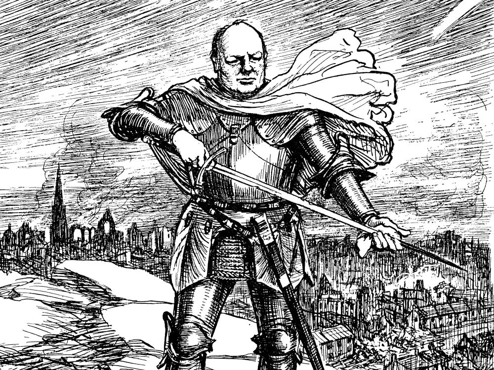 Churchill Drawing Winston Churchill Clip Art – Digital Craft