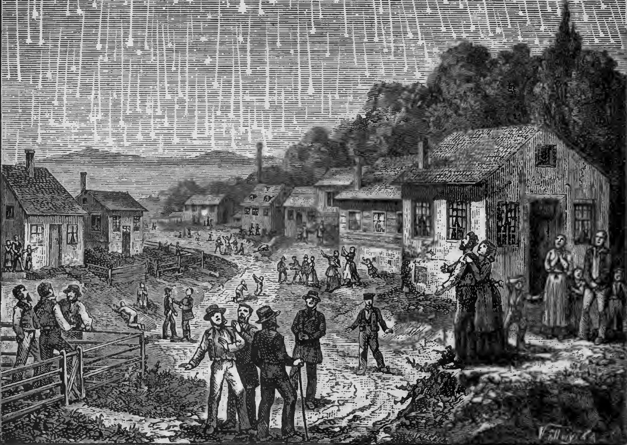 1833 Leonid Meteor Shower