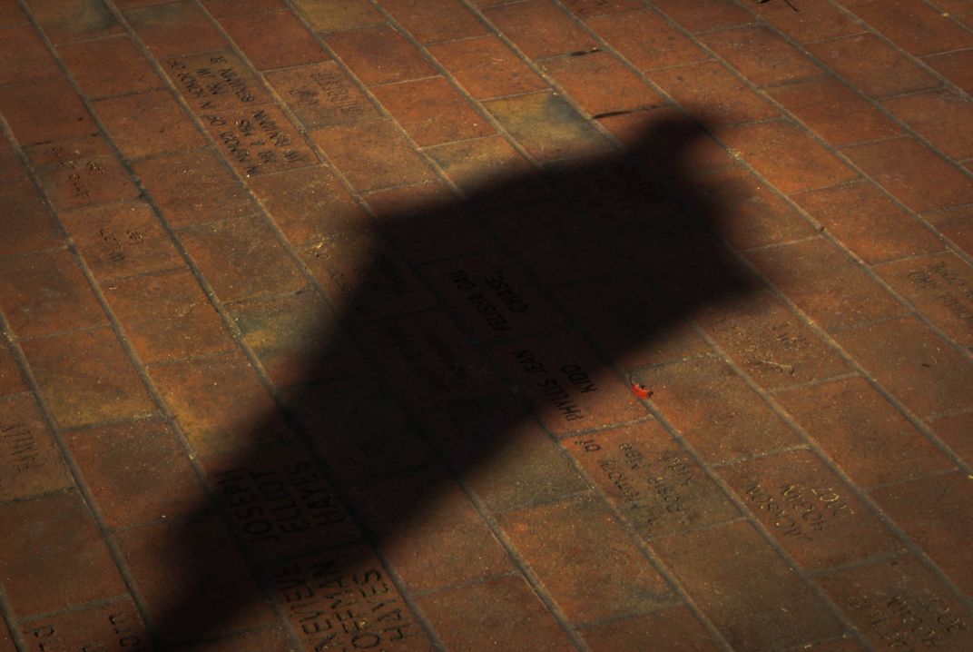 Shadow of a lamp post at Carnegie Hall | Smithsonian Photo Contest ...