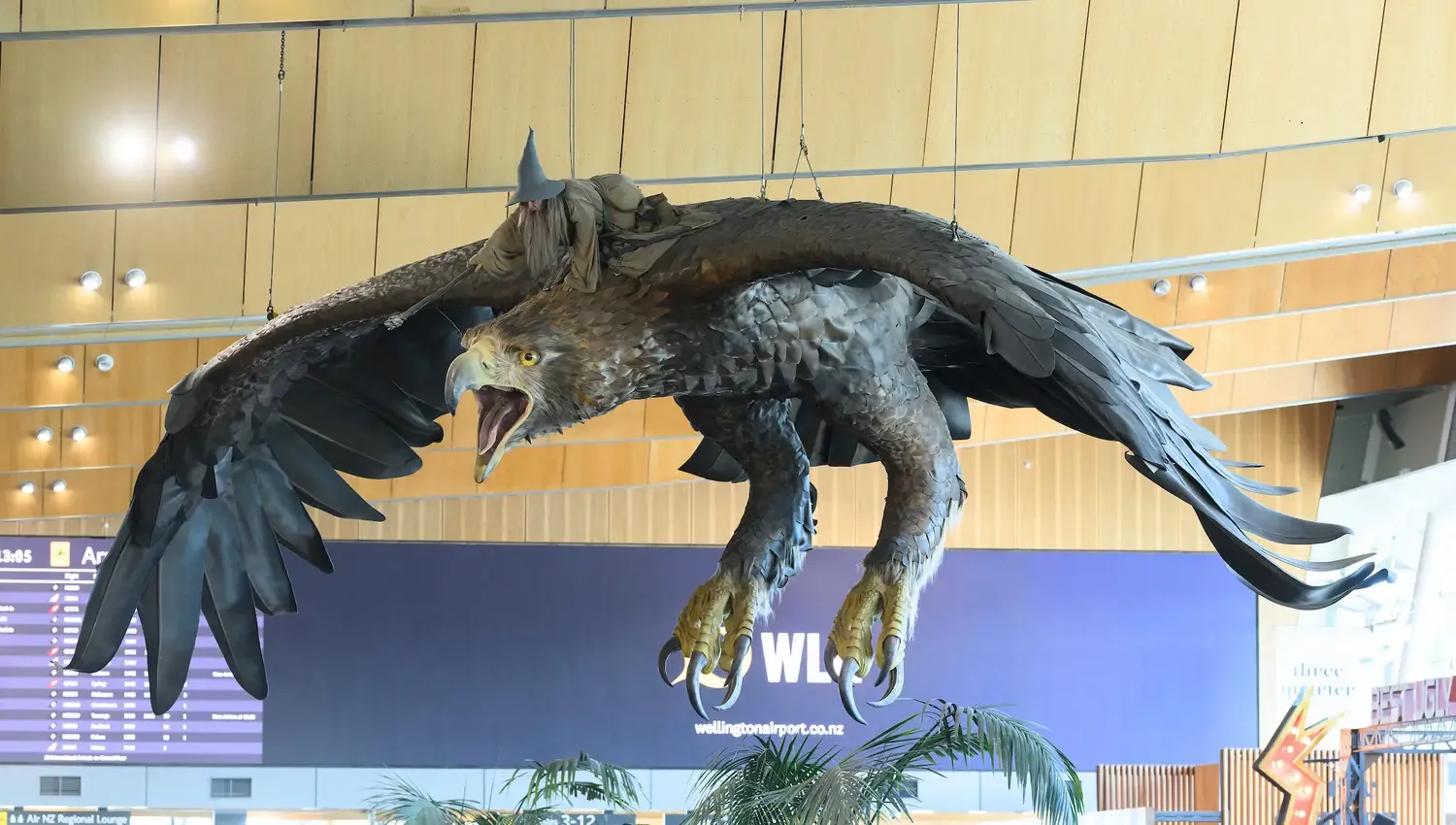 Say Goodbye to This Massive 'Hobbit'-Themed Sculpture of Gandalf Riding ...