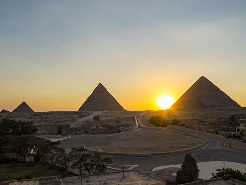 Giza Pyramids at Sunset | Smithsonian Photo Contest | Smithsonian Magazine