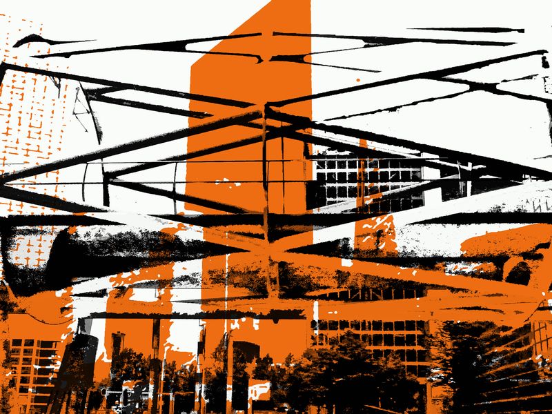 The fishnet - modern architecture in The Hague | Smithsonian Photo ...