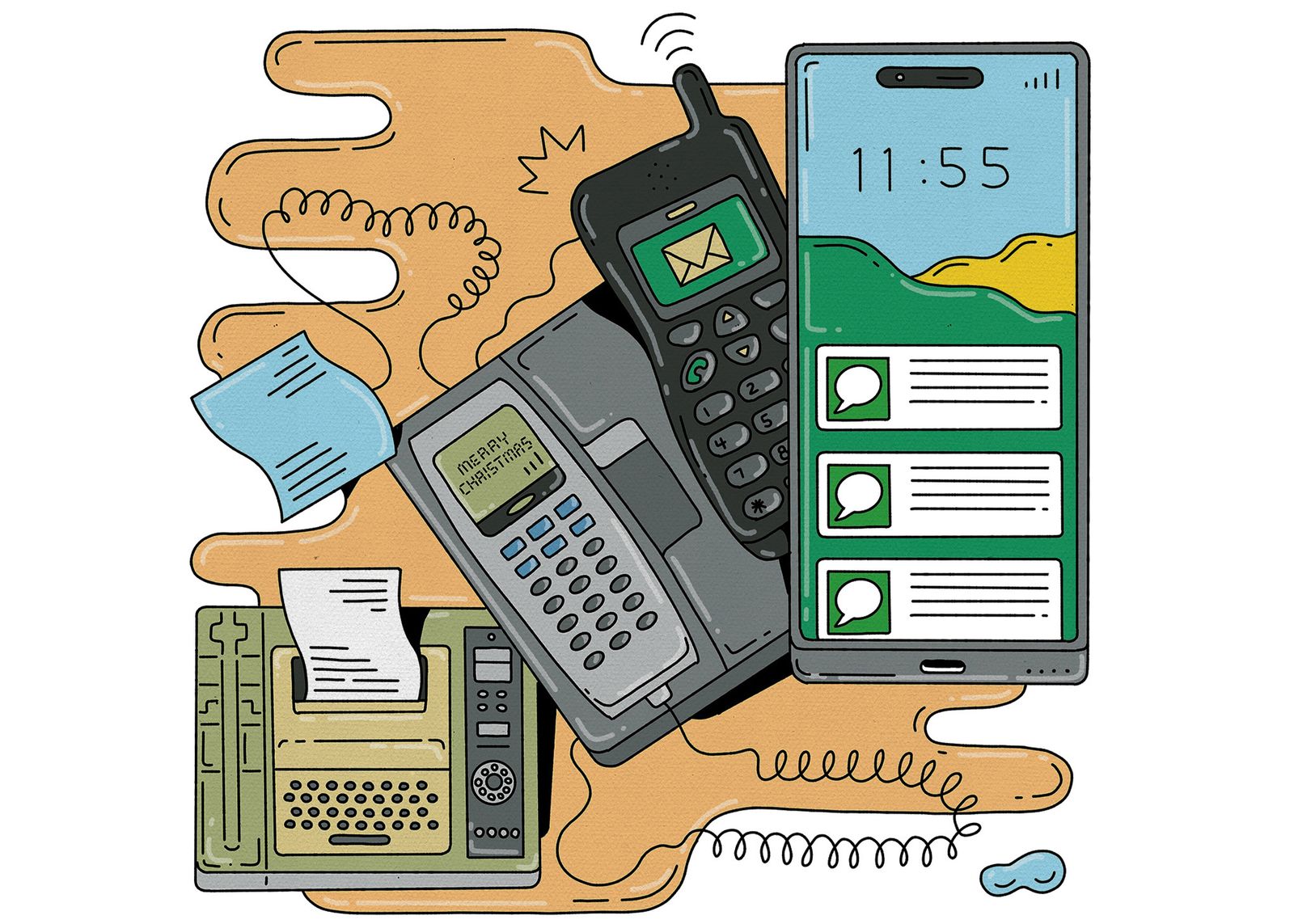 How Text Messaging Took Over the Way We Talk