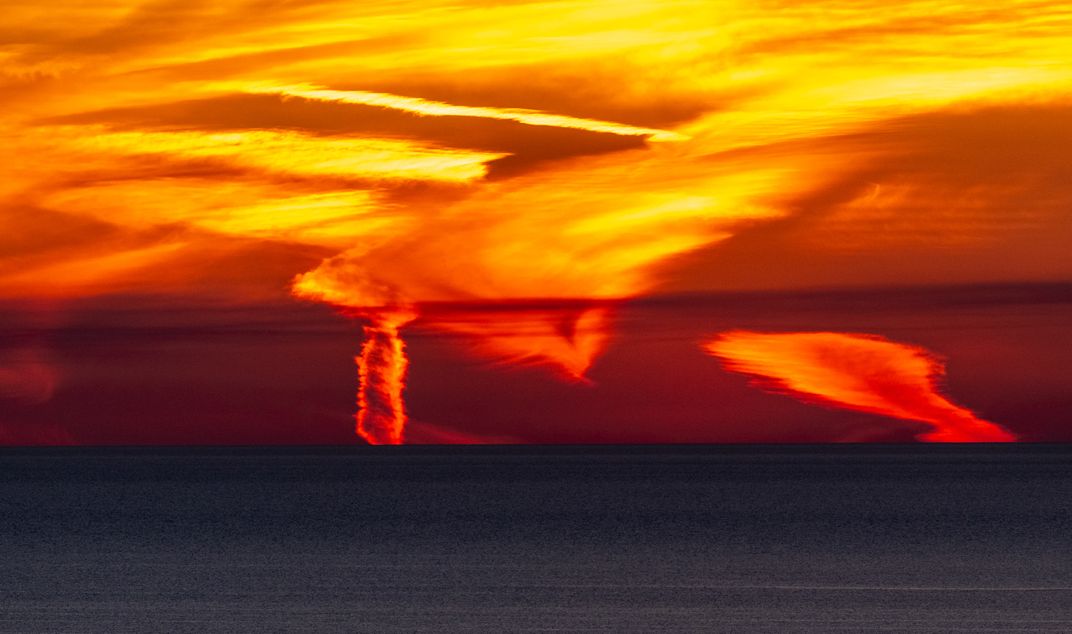 Water Spout at sunset | Smithsonian Photo Contest | Smithsonian Magazine