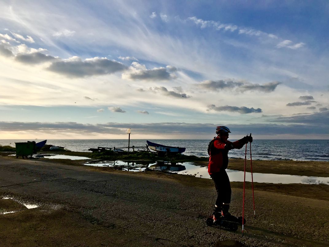 Skiing Through Street and Sky | Smithsonian Photo Contest | Smithsonian ...