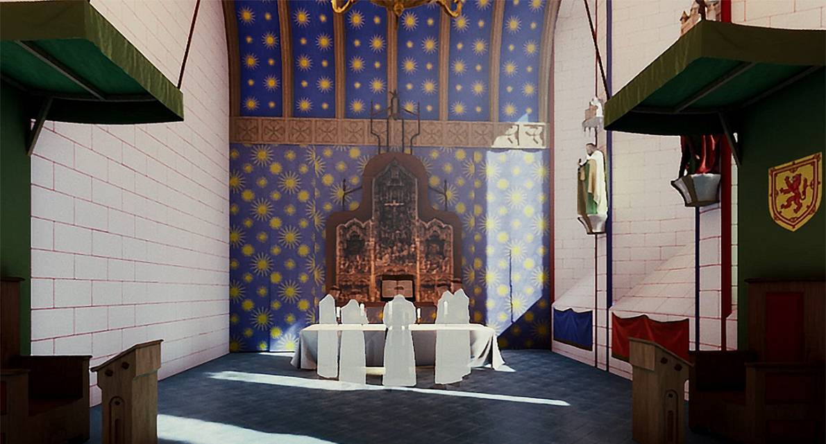 linlithgow palace inside