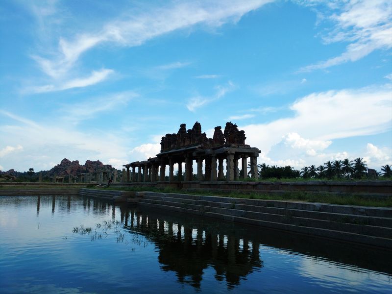 Kalyani: By the Krishna temple in Hampi | Smithsonian Photo Contest ...