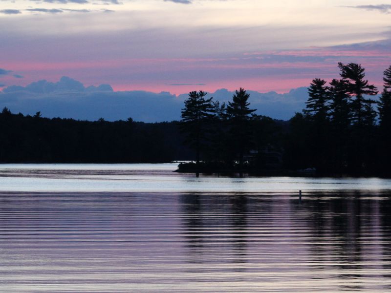 Summer Sunset over a lake in Maine | Smithsonian Photo Contest ...