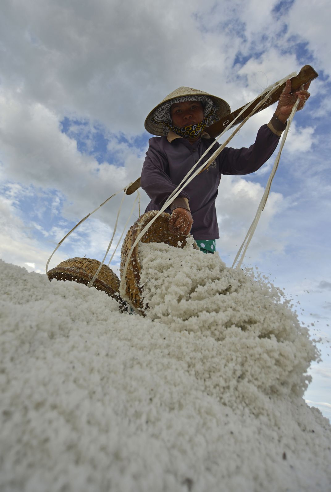 A salt-harvester in Vietnam. | Smithsonian Photo Contest | Smithsonian ...