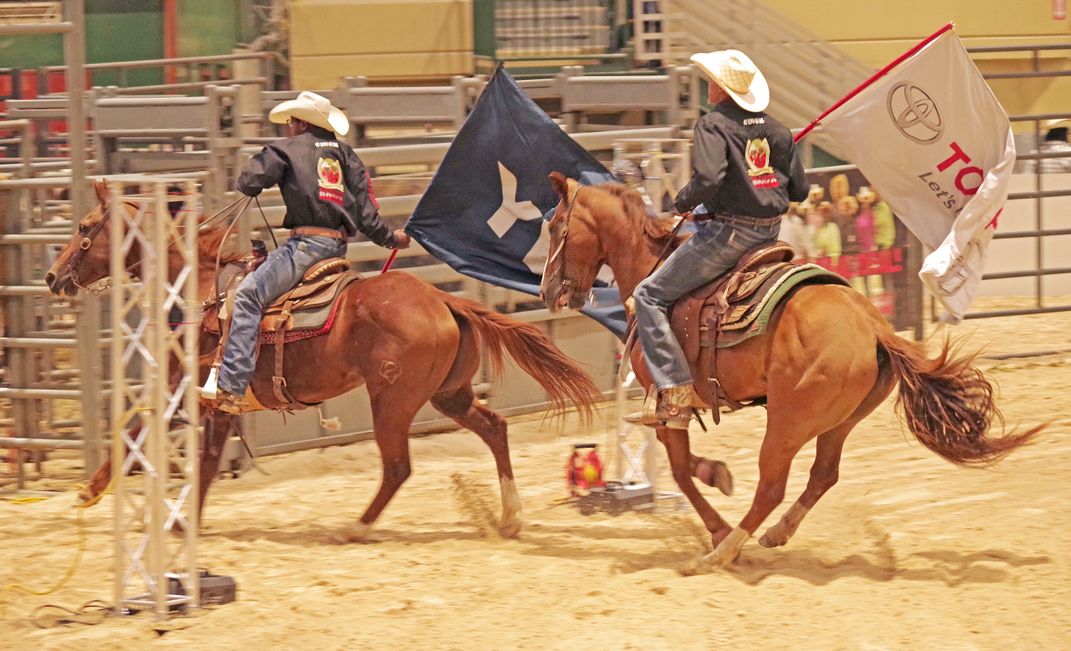 Racing Out of the Arena Gate at the Rodeo | Smithsonian Photo Contest ...