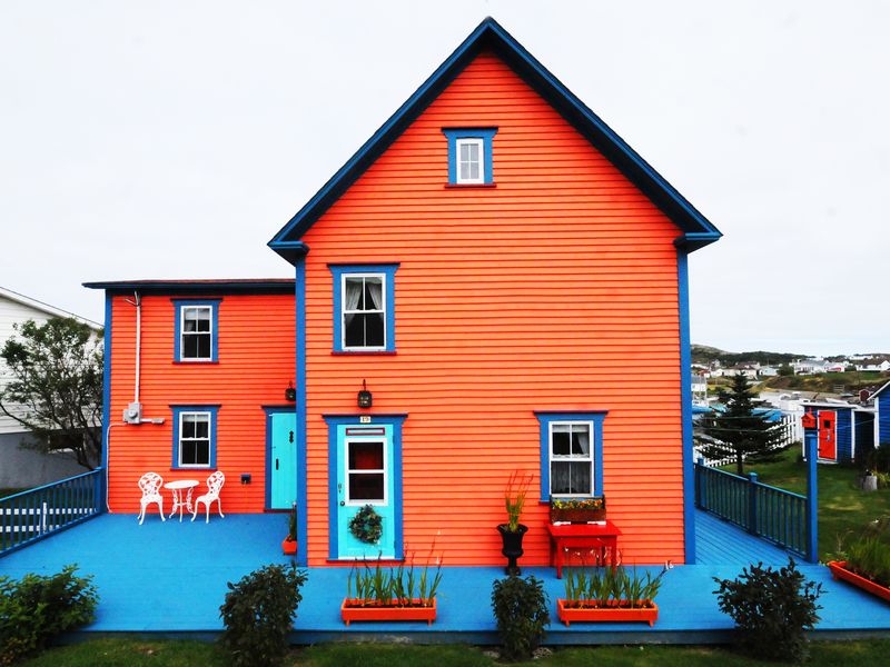 Little Orange Houses | Smithsonian Photo Contest | Smithsonian Magazine