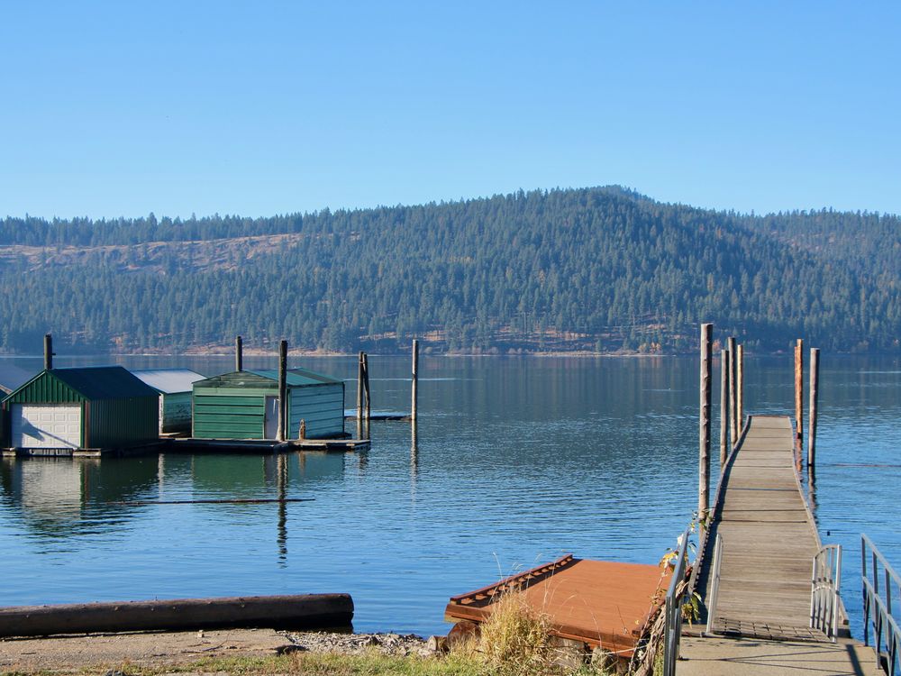 Boathouses & Dock on Chatcolet Lake | Smithsonian Photo Contest ...
