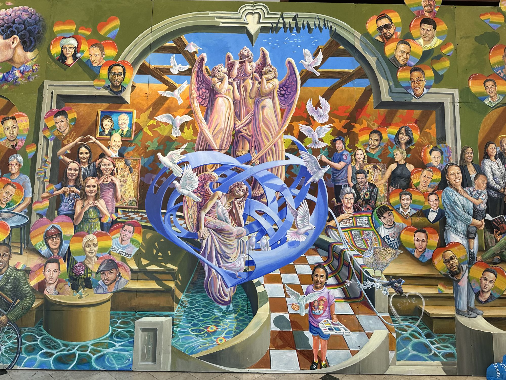 Mural Honors Victims of Pulse Nightclub Shooting