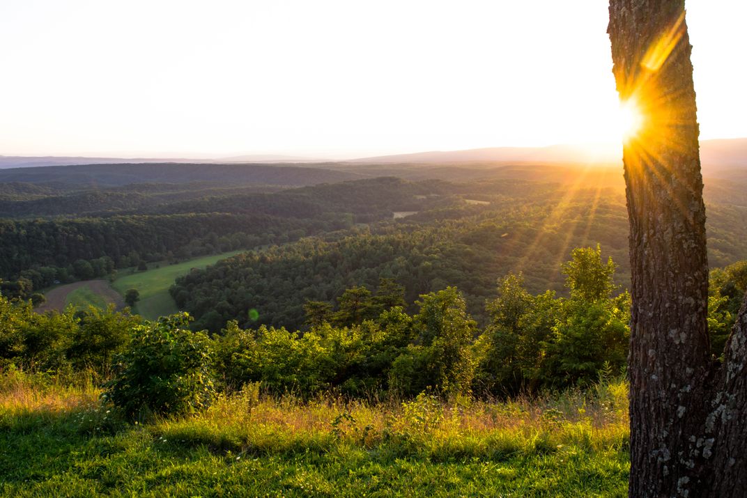Sunset over Green Ridge Mountain | Smithsonian Photo Contest ...