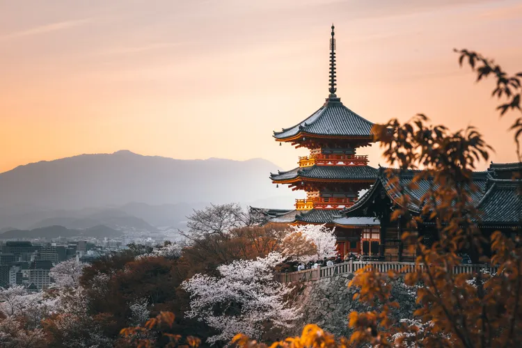 japan sunset