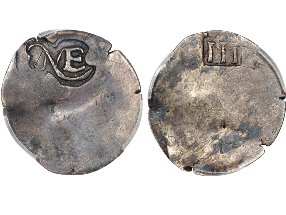 American Colonists Minted This Humble Silver Coin in 1652. It Just Sold ...