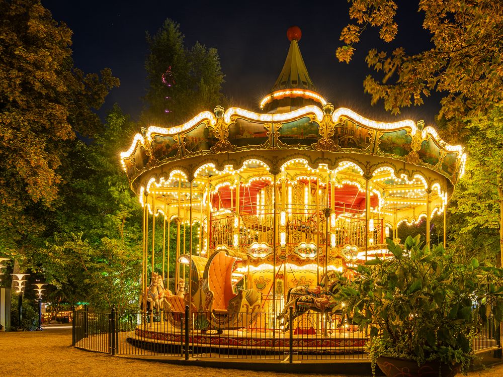 The Classic Carousel of Tivoli, Copenhagen | Smithsonian Photo Contest ...