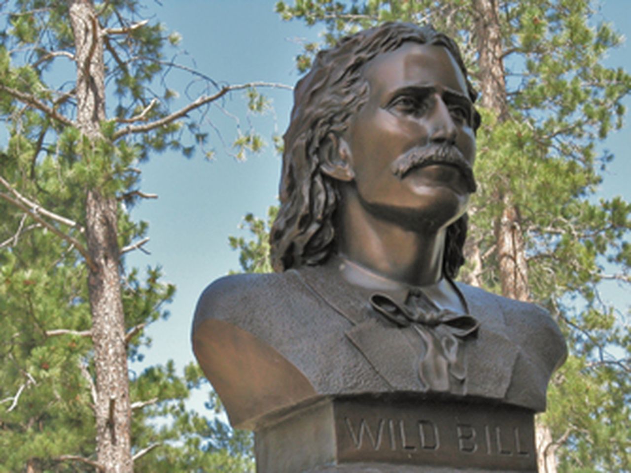 Wild Bill Hickok Statue Glasgow