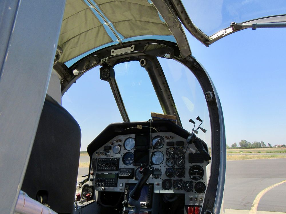 CalFire OV-10 Bronco, N400DF, At Porterville Air Attack Base ...