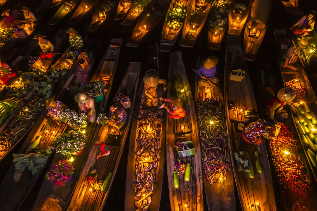Night Floating Market | Smithsonian Photo Contest | Smithsonian Magazine