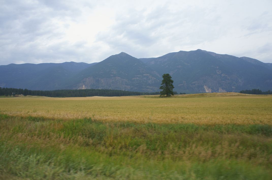 "The Swan Range" - taken from the Flathead Valley, Montana ...