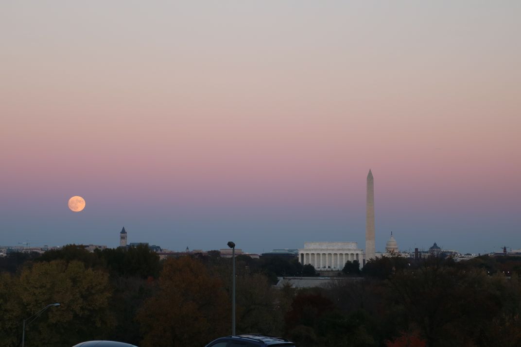 Super Moon over Washington DC | Smithsonian Photo Contest | Smithsonian ...
