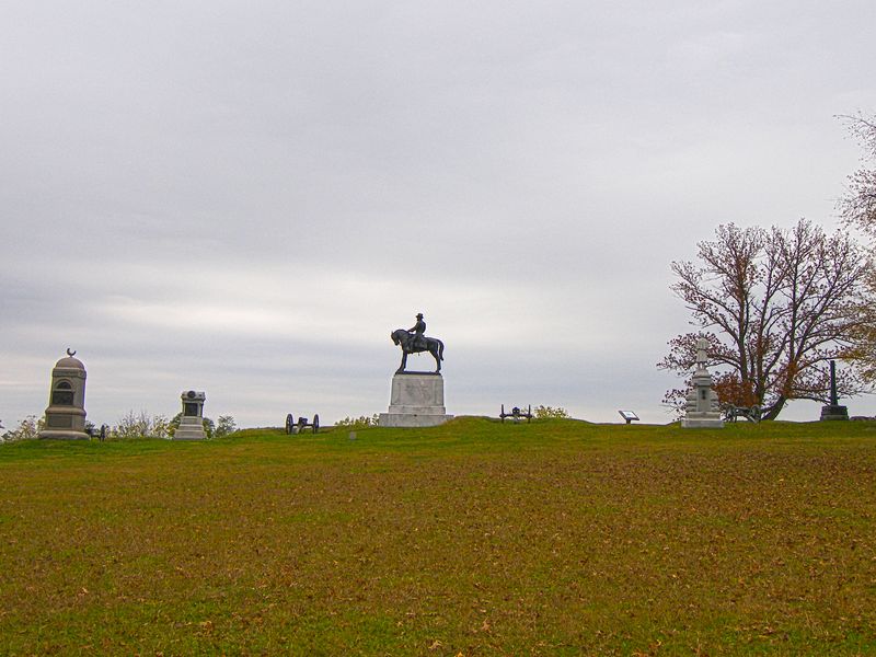 Gettysburg monuments on the hill | Smithsonian Photo Contest ...
