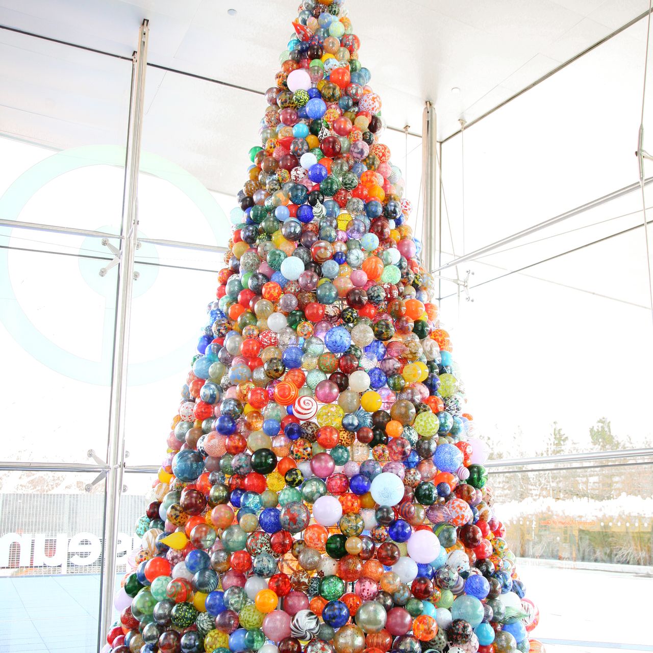 Glass Christmas Tree Christmas Trees By Terry Gomien (Art Glass