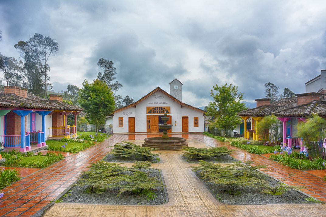 Chapel view at a hot spring resort in beautiful Colombia | Smithsonian ...