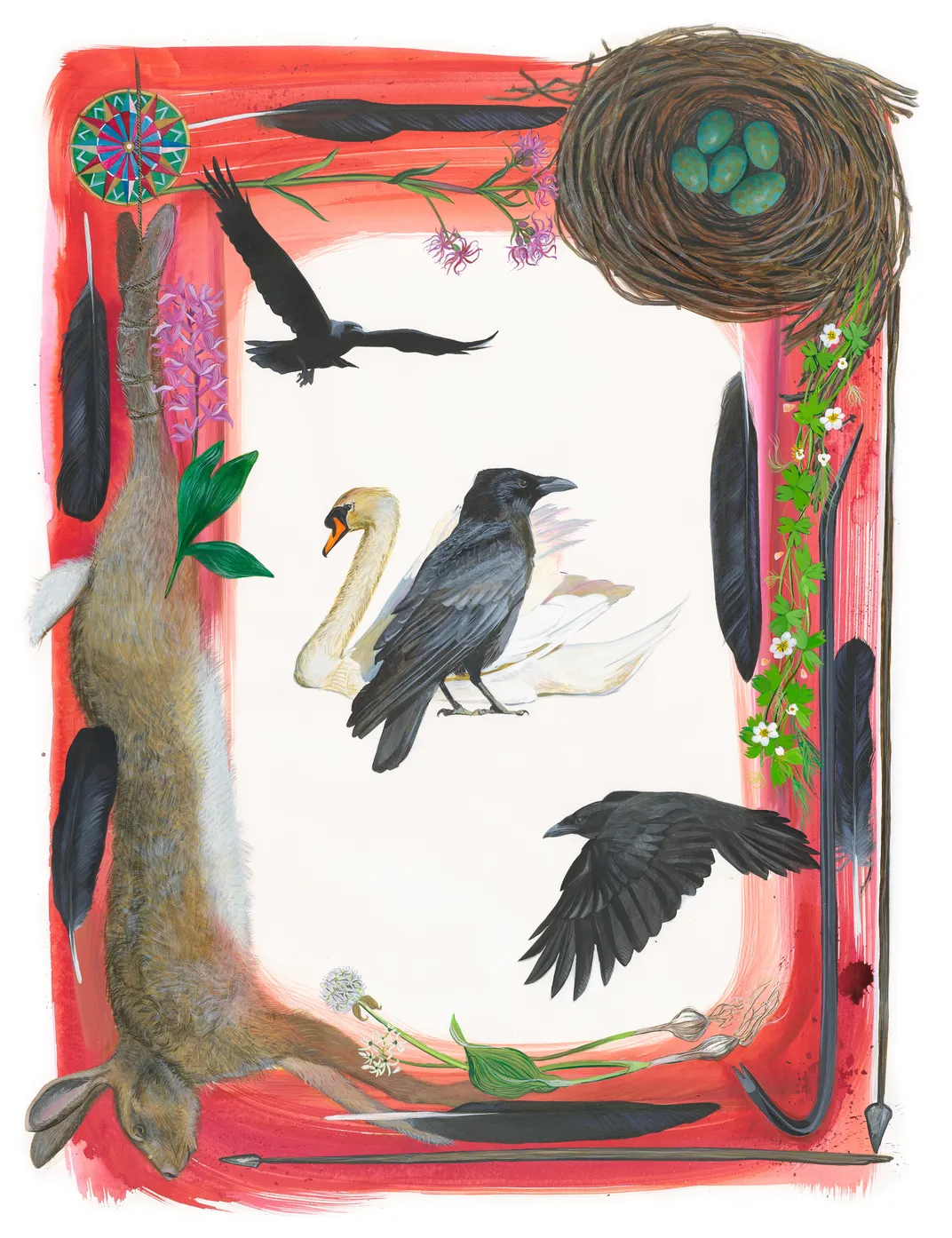Shakespeare Referenced Dozens of Bird Species in His Work. This Artist ...