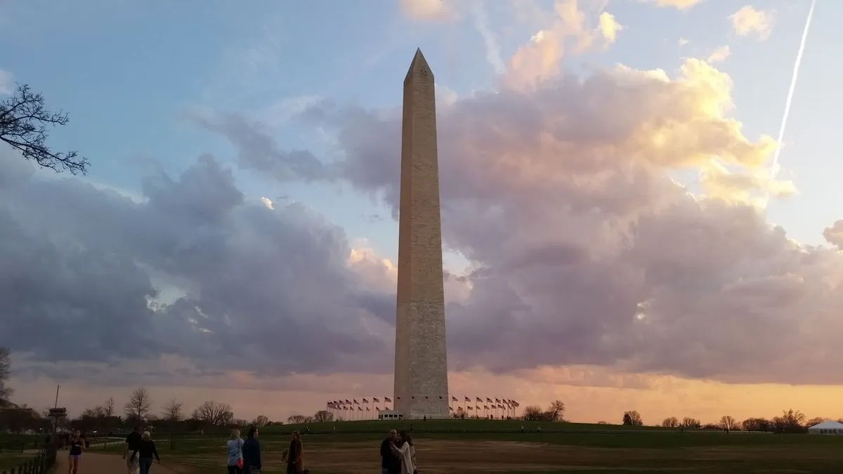 Washington Monument Ground Washington Monument New Visitor Facility