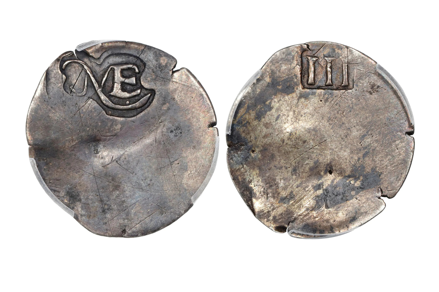 American Colonists Minted This Humble Silver Coin in 1652. It Just Sold ...