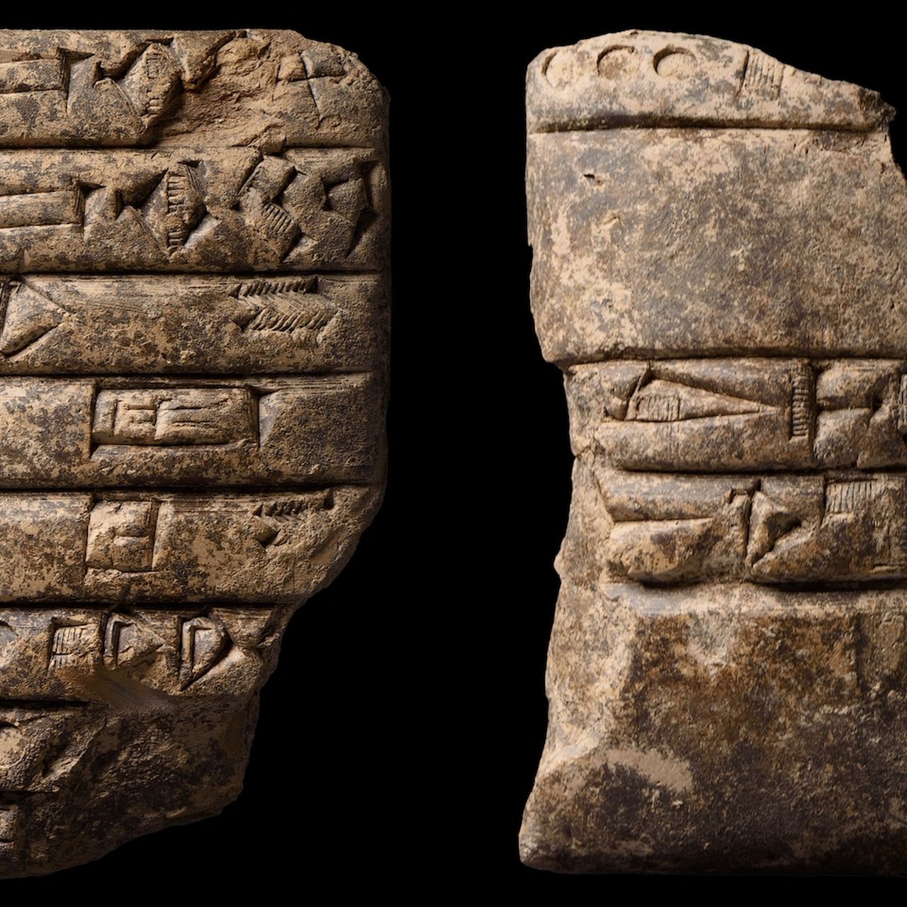 ancient clay tablets