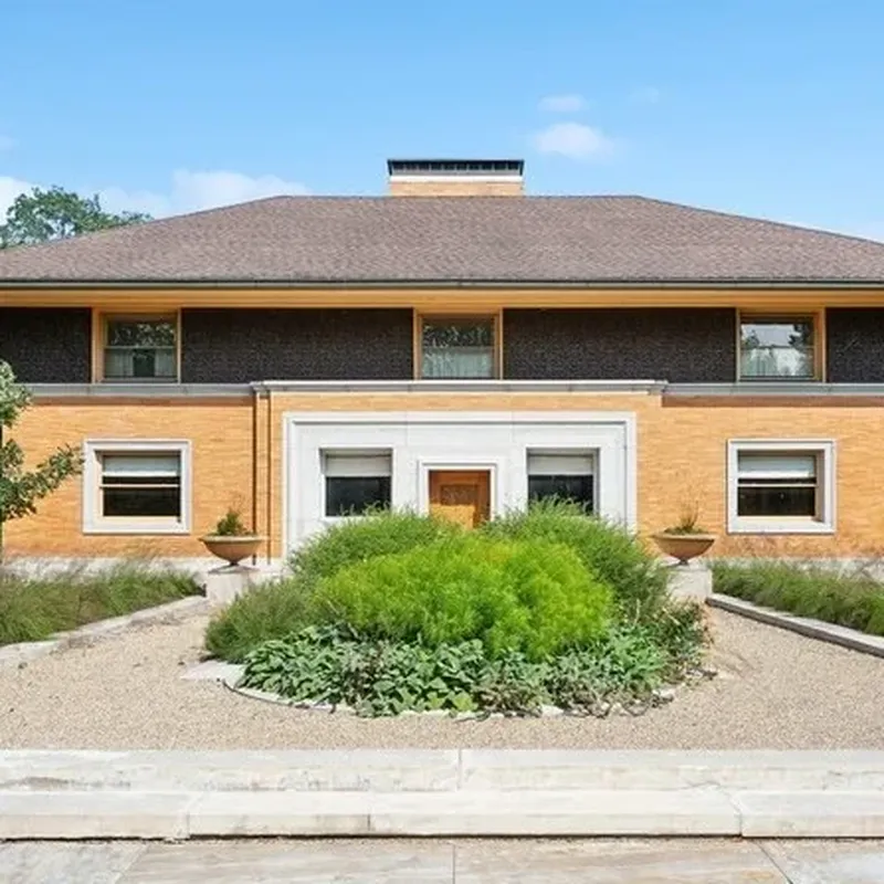 Prairie Style Frank Lloyd Wright Drawings Prairie Style Roofing: