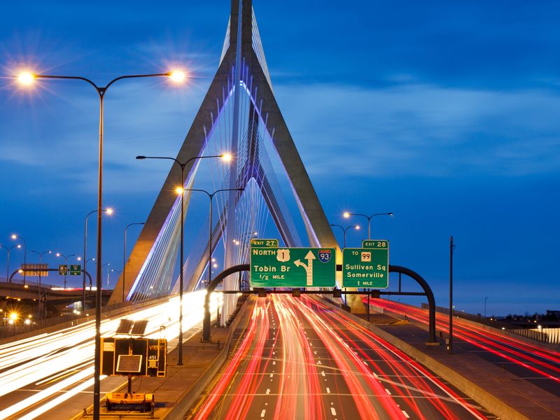 Zakim Bridge at Dusk | Smithsonian Photo Contest | Smithsonian Magazine