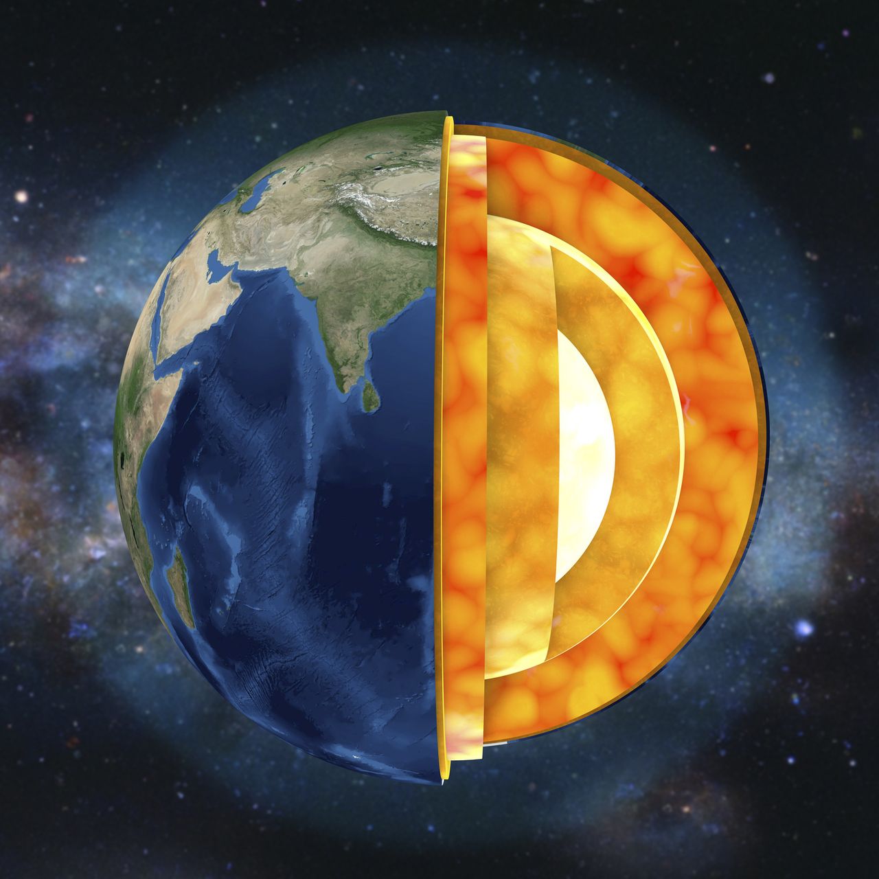 does earth really have a core