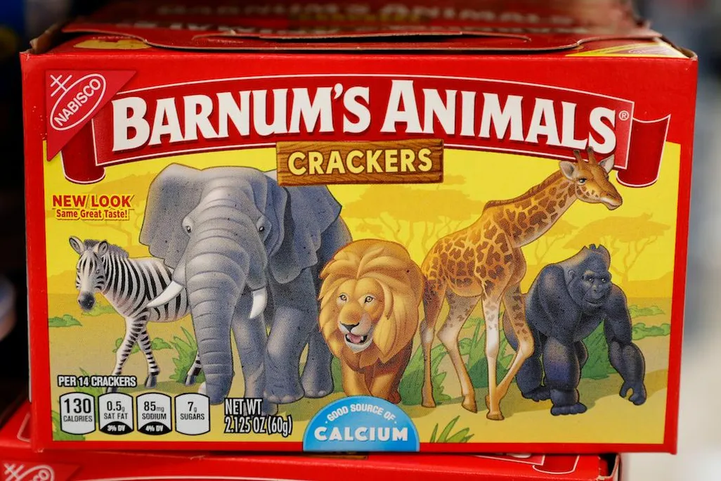 circus animals crackers