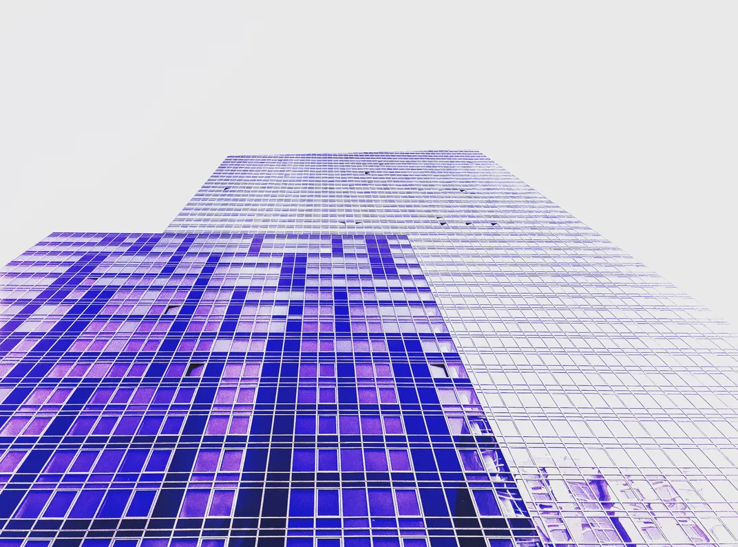 Purple building in New York City. | Smithsonian Photo Contest ...