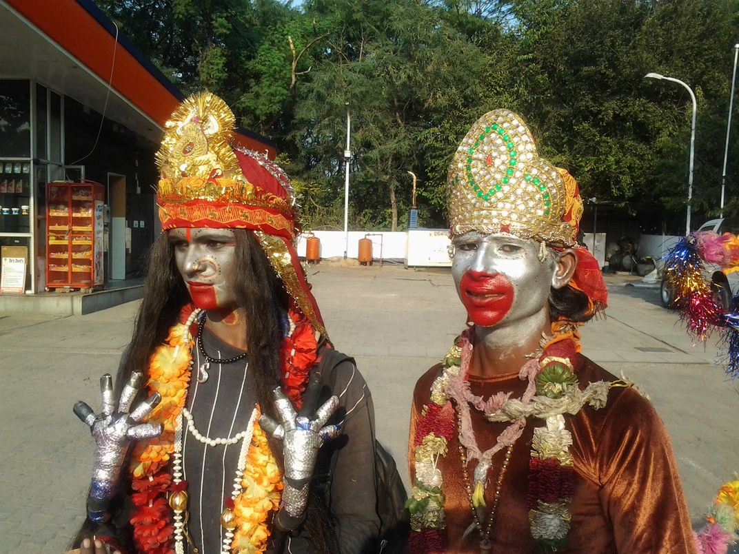 To imitate the appearance as Hindu Gods. | Smithsonian Photo Contest ...