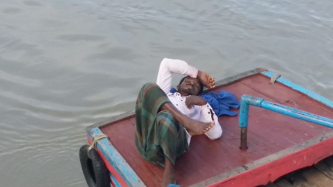 Happiest man : after finished his job | Smithsonian Photo Contest ...