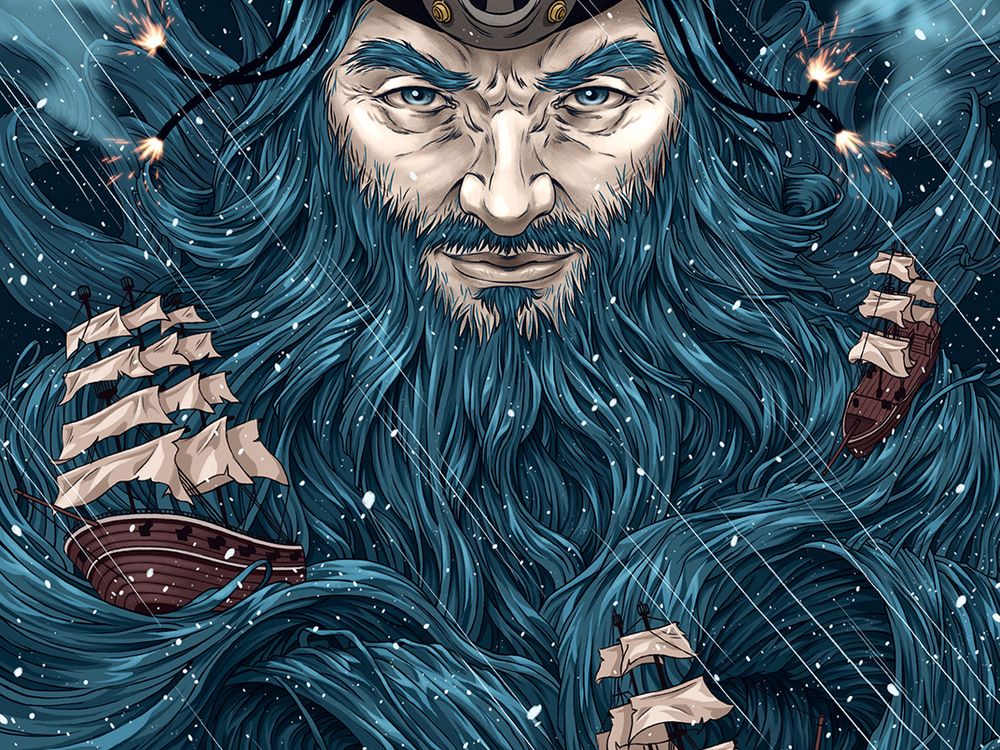 Brí Bratach Blackbeard The Ghost Of Legendary Pirate Blackbeard
