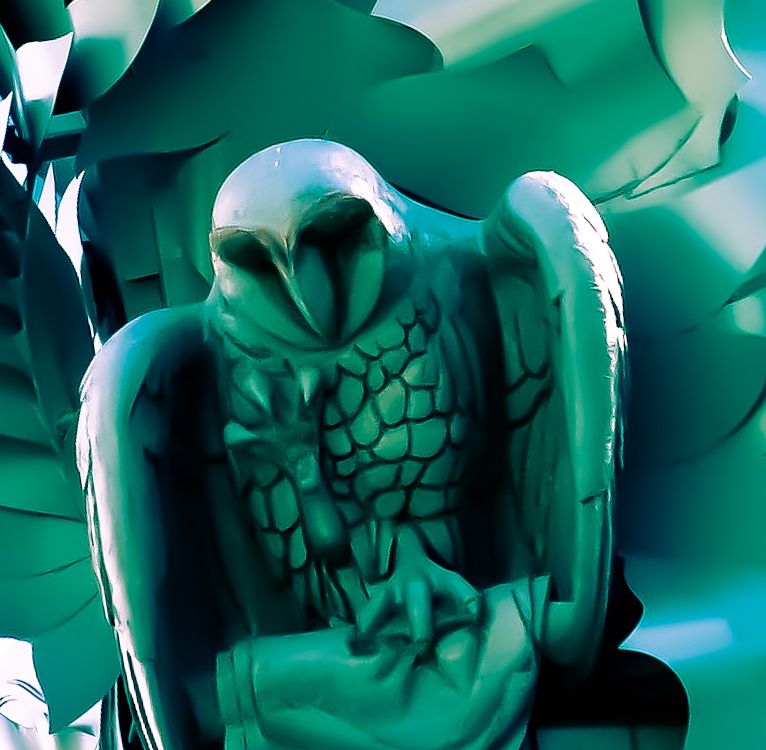 Owl Gargoyle on Harold Washington Library | Smithsonian Photo Contest ...