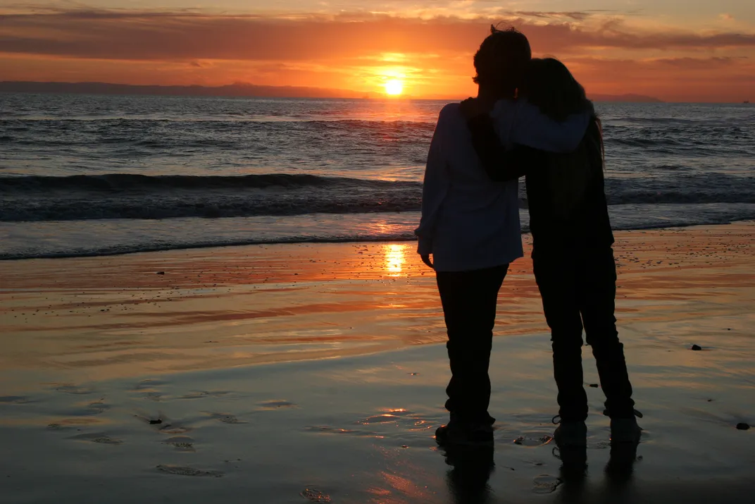 Twins - Best friends forever - watching the sunset over Catalina from ...