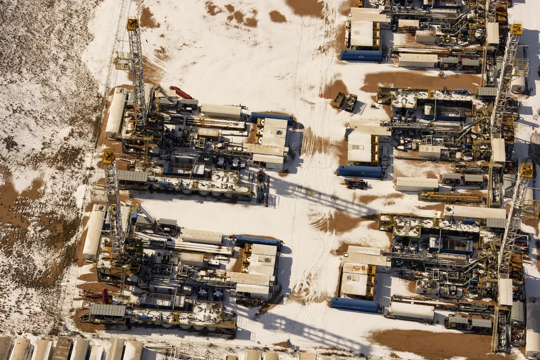 Hydraulic fracturing equipment in the making - Texas style ...